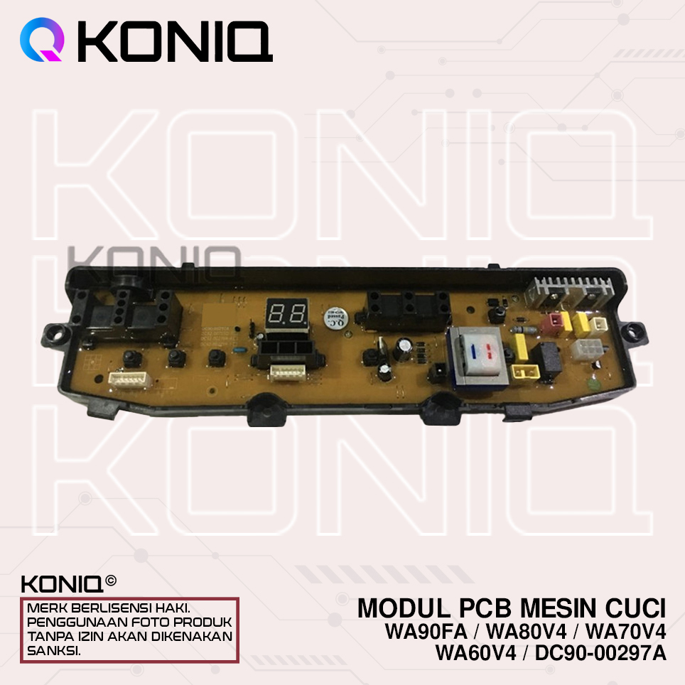 MESIN Wa90f4 PCB Module SAMSUNG Washing Machine WA80V4 WA70V4 | Shopee ...