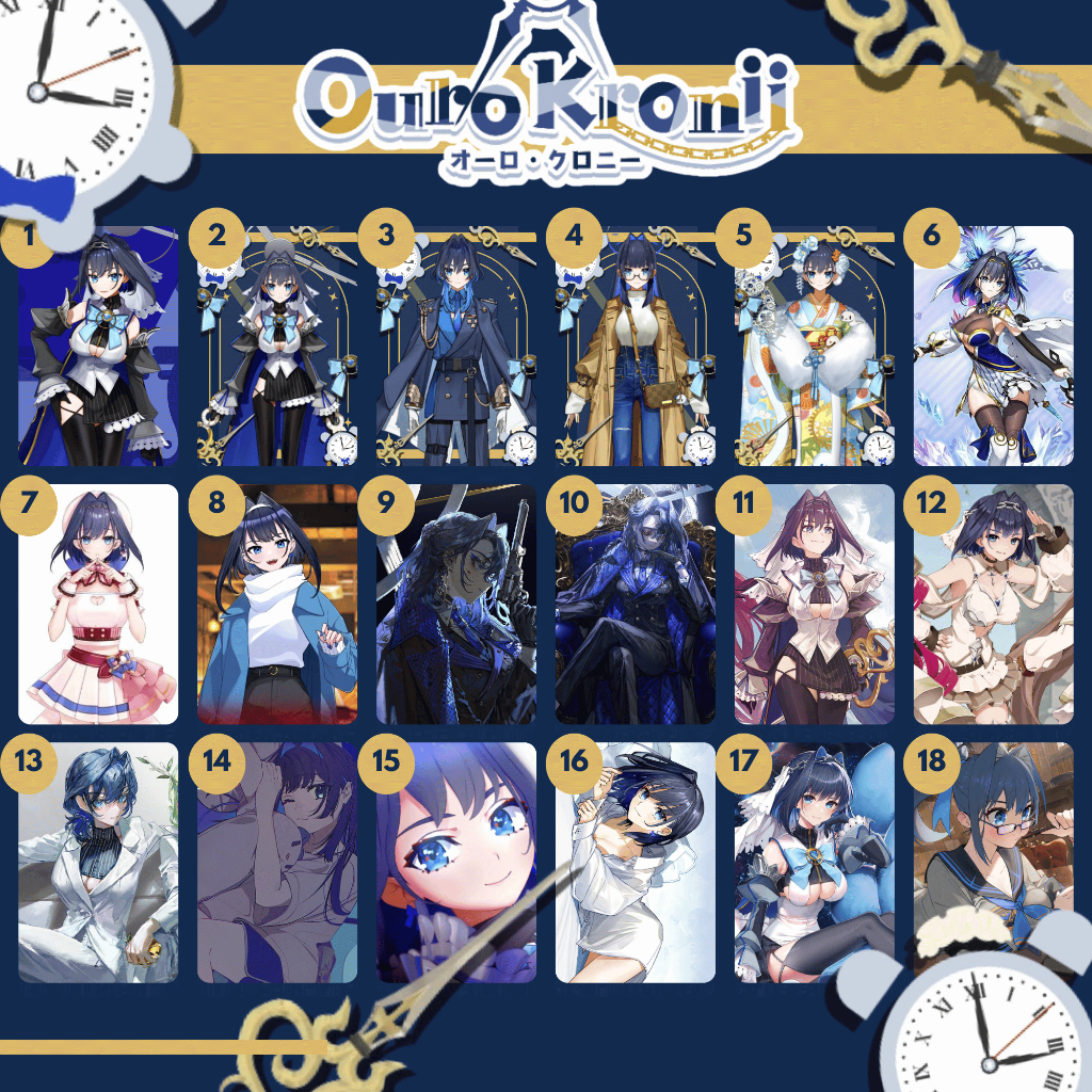 Vtuber PHOTOCARD - HOLOLIVE EN GEN 2 - Holo Promise| 《 Ouro Kronii ...