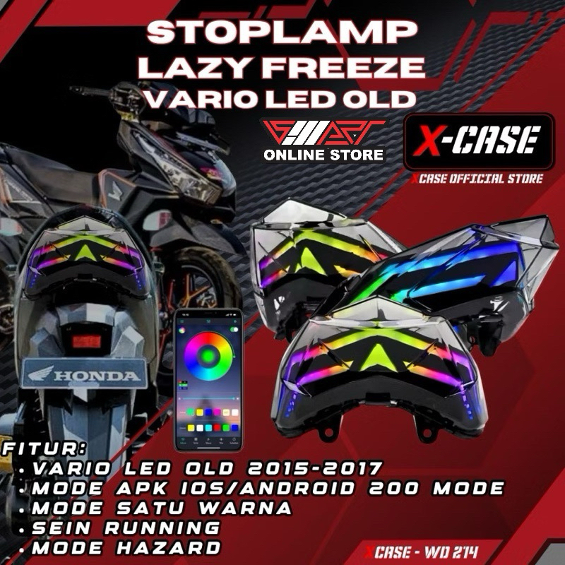 (X-Case Wd 214) Stoplamp Vario Led Old 2015 2017 Lazy Freeze Rgb Click ...