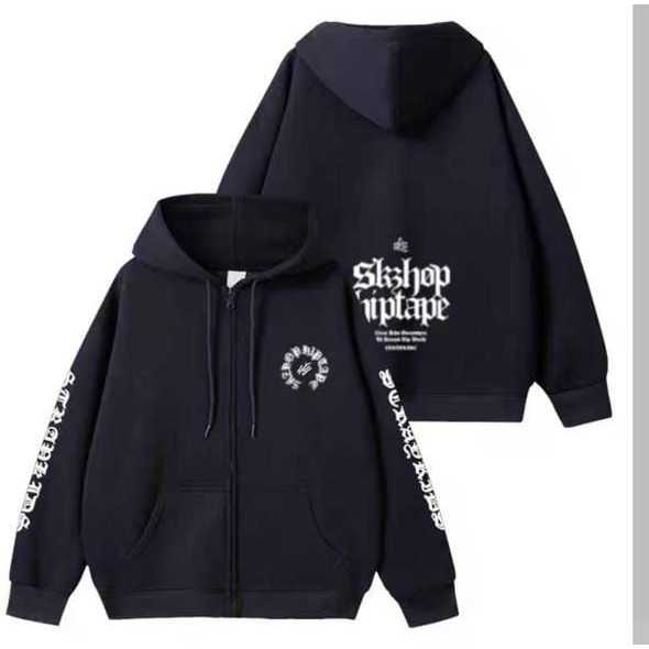 LATEST SKZ HOP ZIPPER HOODIE JACKET ALL ARROUND WORLD TOUR SKZ ALL ...
