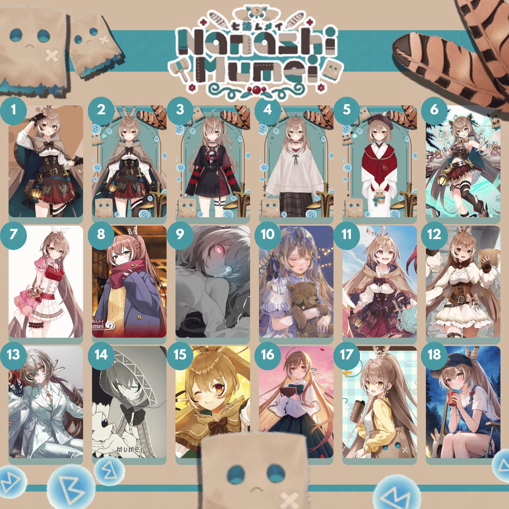 Vtuber PHOTOCARD - HOLOLIVE EN GEN 2 - Holo Promise| 《 Pineappleih ...