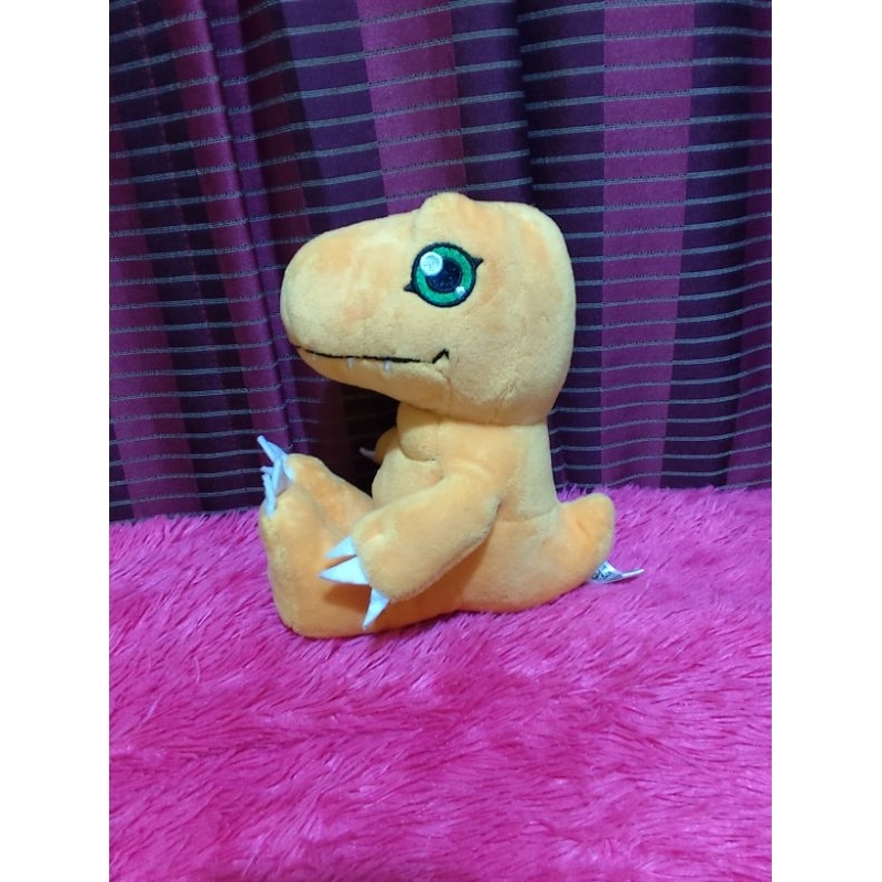 Original San Ei Digimon Agumon Plush Doll | Shopee Malaysia