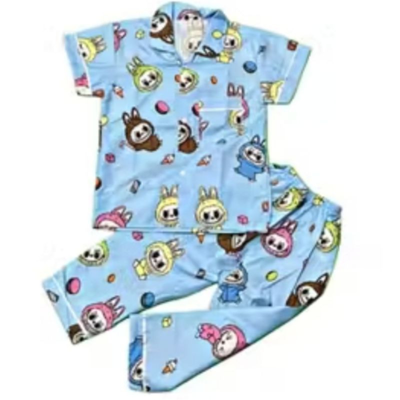 Viral Labubu Children's Sleepwear Ages 1-10 Years / Viral Labubu ...
