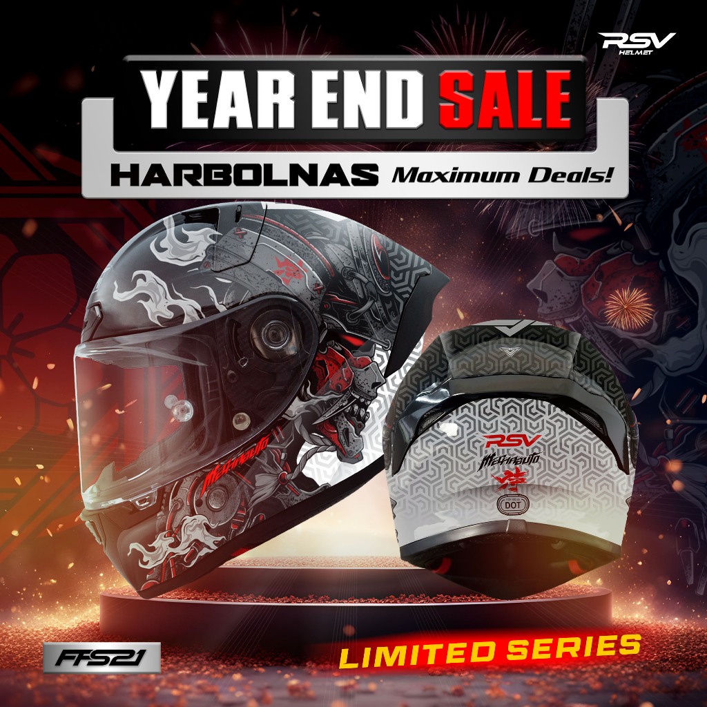 Rsv FFS21 Mechabuto Full Face Helmet - Limited Series & Exclusive ...