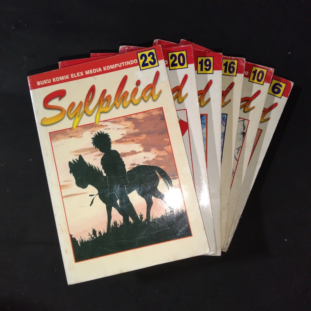 Sylphid Comics - vol 6 10 16 19 20 (Elex Media) | Shopee Malaysia