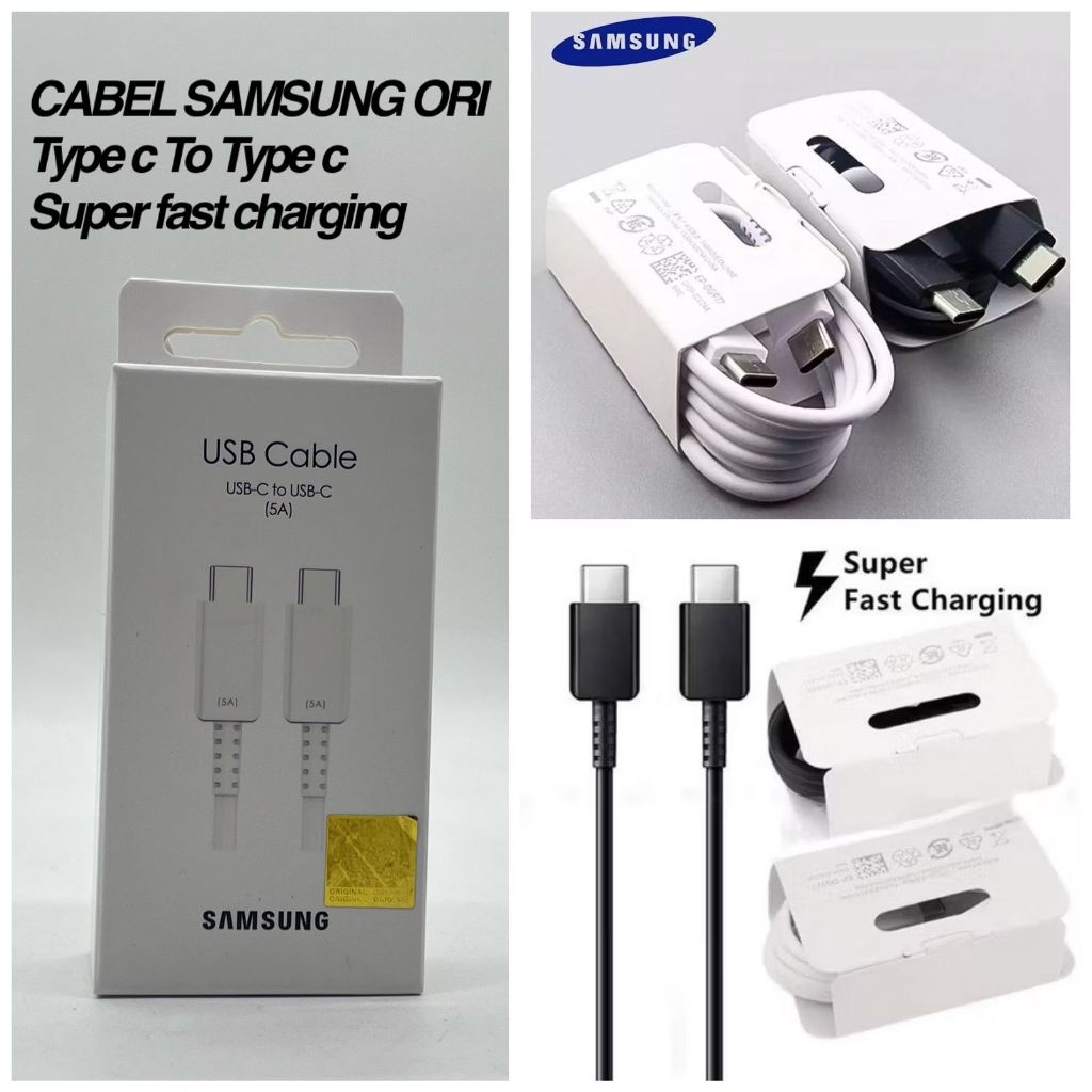 Samsung type C to type C data Cable fast charging type C to C data ...