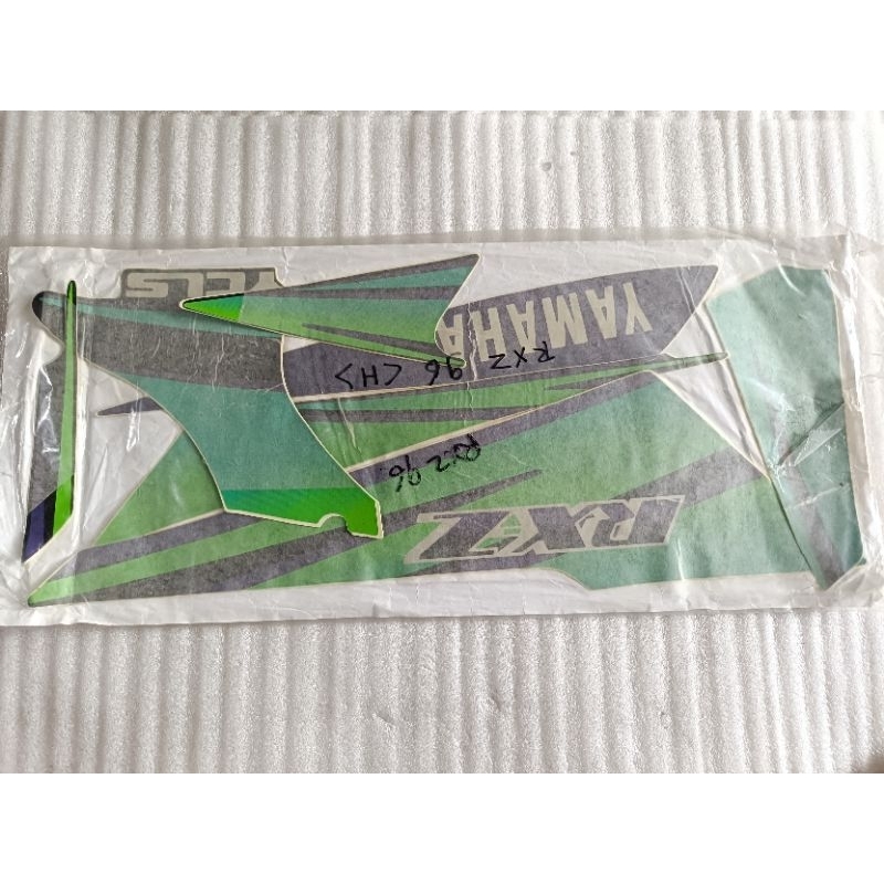 1996 new old yamaha rxz trim striping stickers, laminated stock ...