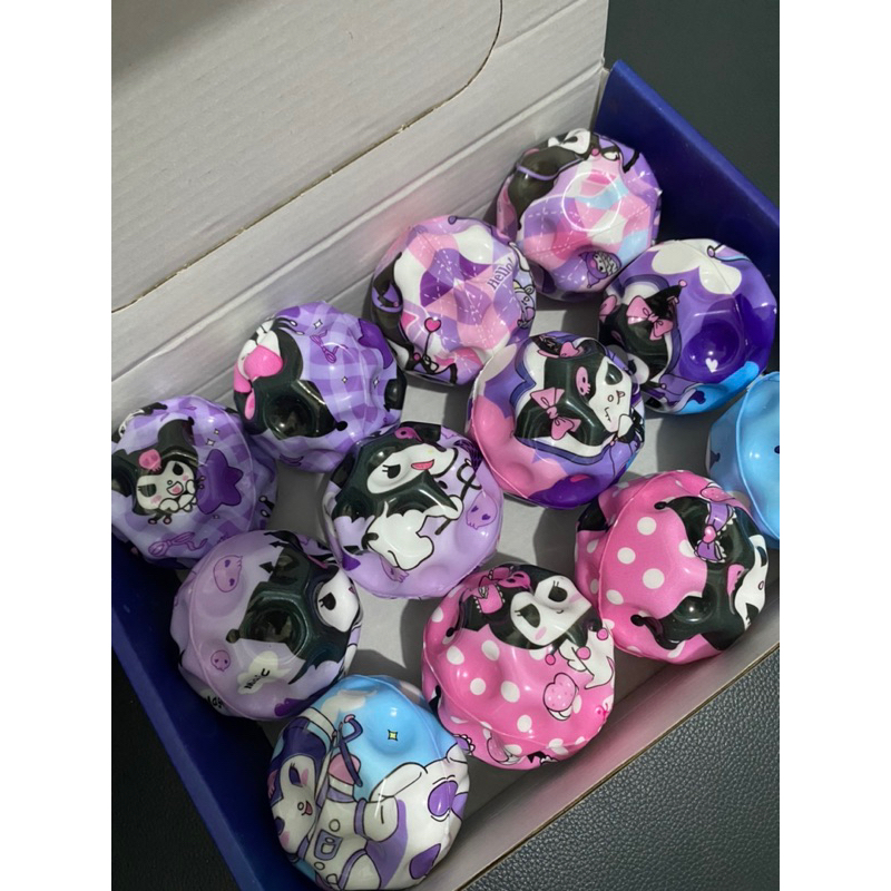 Sanrio Kuromi Bouncing Ball 12 pcs Bouncy Ball Kuromi | Shopee Malaysia