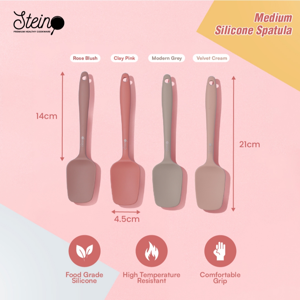 STEIN Spatula Medium Stein - Medium Silicone Spatula Silicone Spatula ...