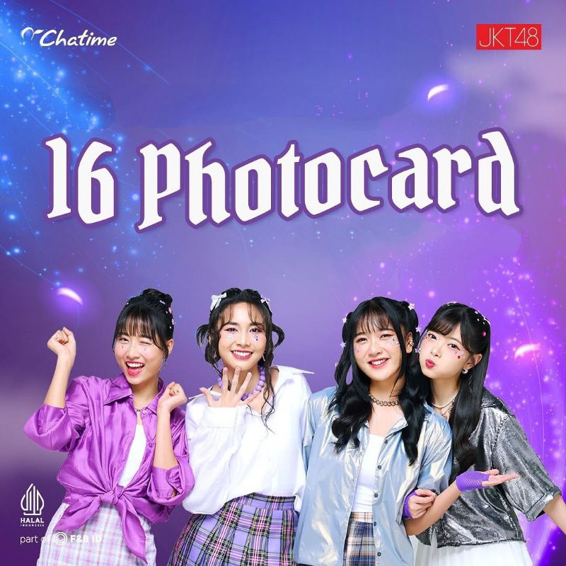 Photocard JKT48 x Chatime Wave 1 Fiony Marsha Christy Freya Gracia Gita Oniel Muthe Oshi Cup Of ...