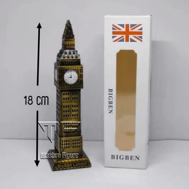 Big Ben Clock Country Monument Miniature Display London England ...