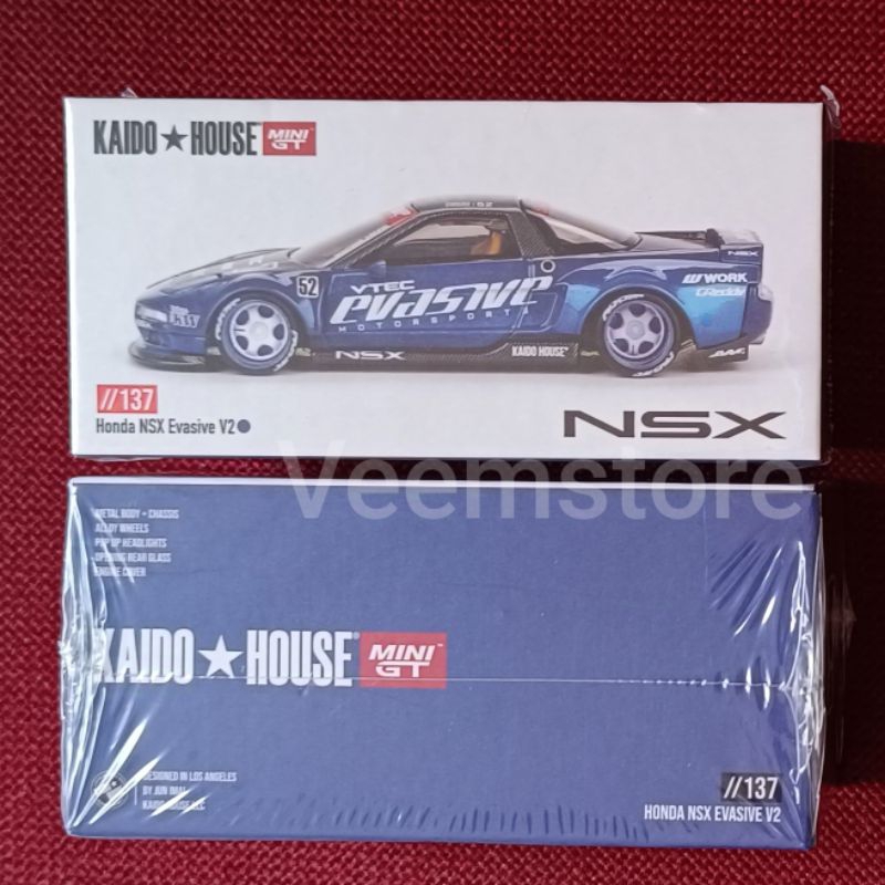 Die Cast 1:64 Honda NSX Evasive V2 Motorsports Kaido House [KHMG137 ...