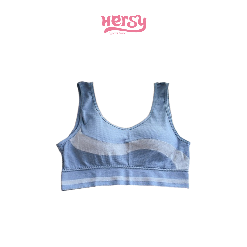 HERSY - BH SPORT BRA GYM WOMEN'S PUSH UP SPORTS BRA WIRELESS BR580 ...