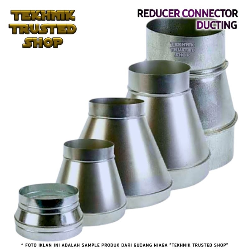 Straight ducting Reducer 5" x 6" 7" 8" 9" 10" 11" 12" 13" 14" 15" hose ...