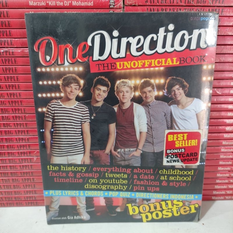 BOOK: ONE DIRECTION THE UNOFFICIAL BOOK | Shopee Malaysia
