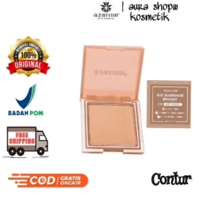 Azarine BRONZER GET SUNKISSED POWDER CONTOUR | Shopee Malaysia