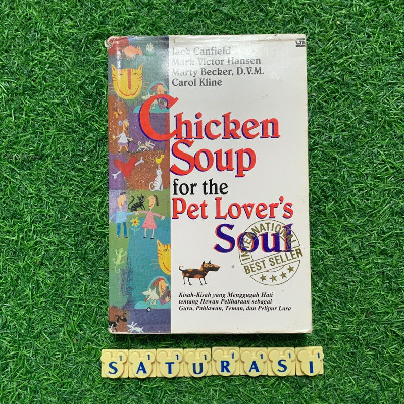 (Preloved Saturation) Chicken Soup for the Pet Lover Soul - Novel Book ...