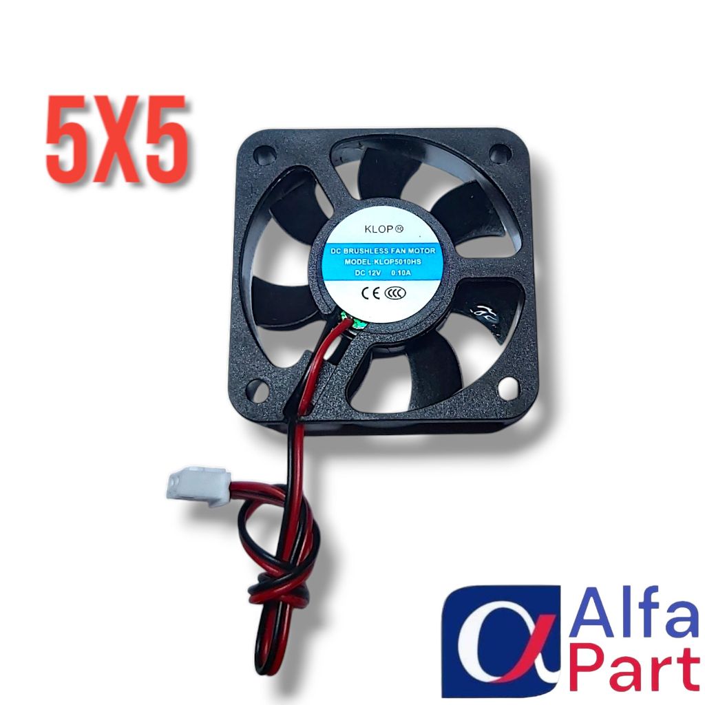 Fan DC 12V 5X5 FAN DC 12VOLT 5X5 CM | Shopee Malaysia