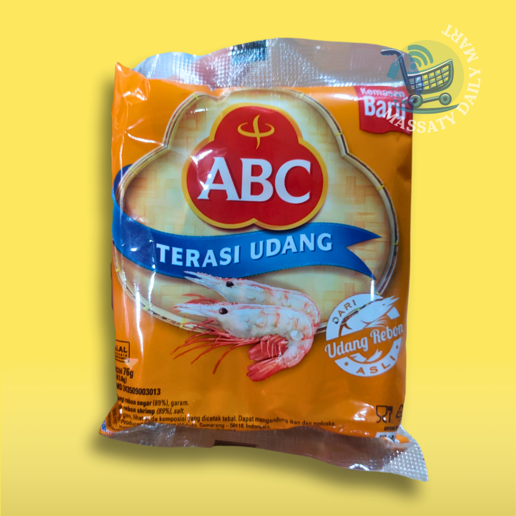 Abc SHRIMP TERASI - 1 pack contains 20 ORIGINAL REBON SHRIMP | Shopee ...