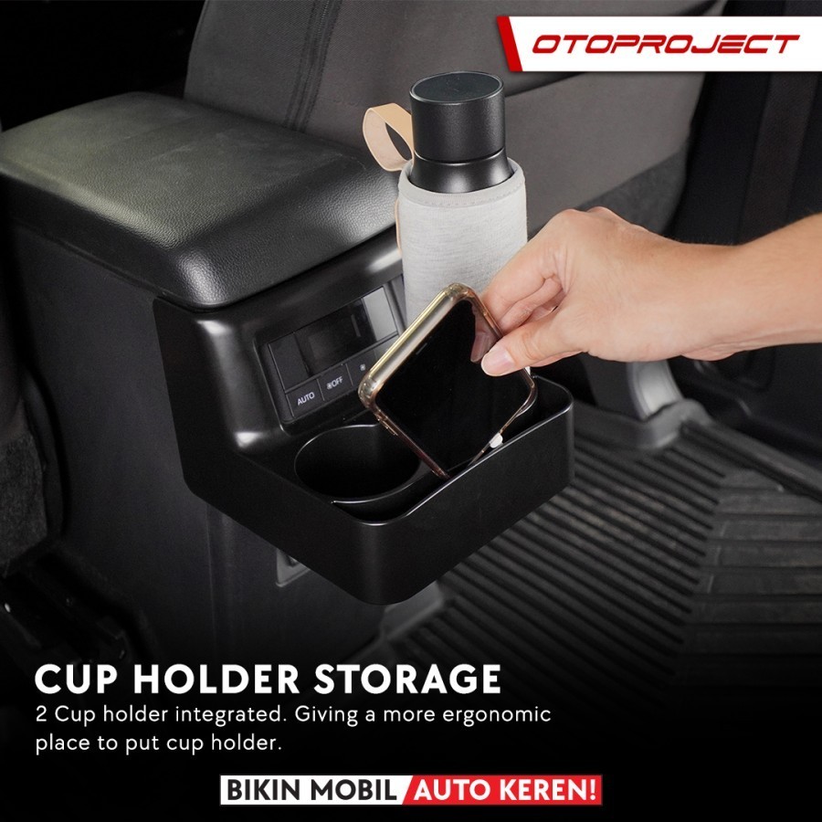 Otoproject - Rear Center Ac Console Cup Holder Zenix 2023 - 2024 (ALL ...