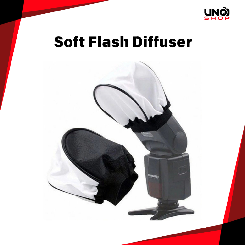 Universal Camera Soft Flash Diffuser White | Shopee Malaysia