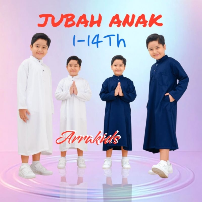 KATUN Muslim clothing robe for boys 1-14 years old, soft toyobo cotton ...