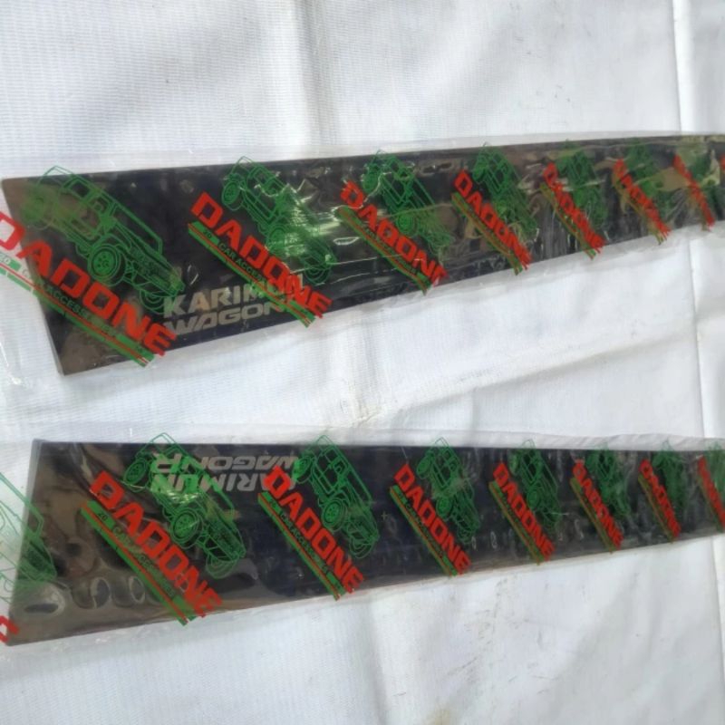 Water Gutter / Door Visor Set Front Karimun Wagon R / WagonR / Wagon ...