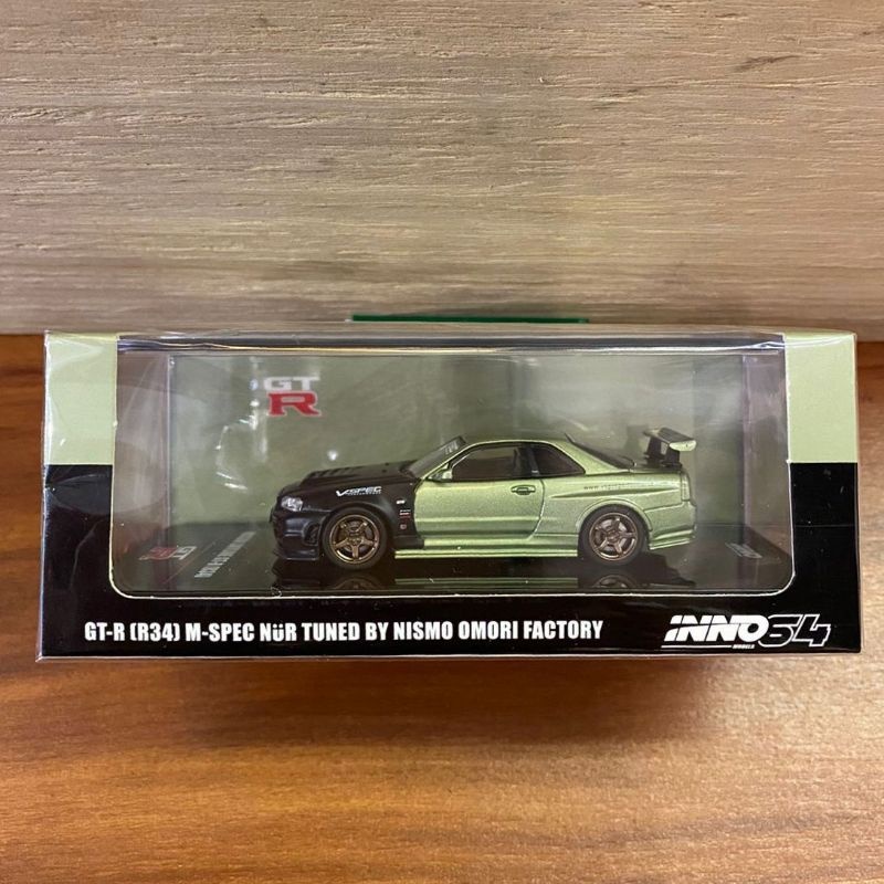 Inno64 Nissan Skyline GTR R34 M-Spec Nur Tuned by Nismo Omori Factory ...