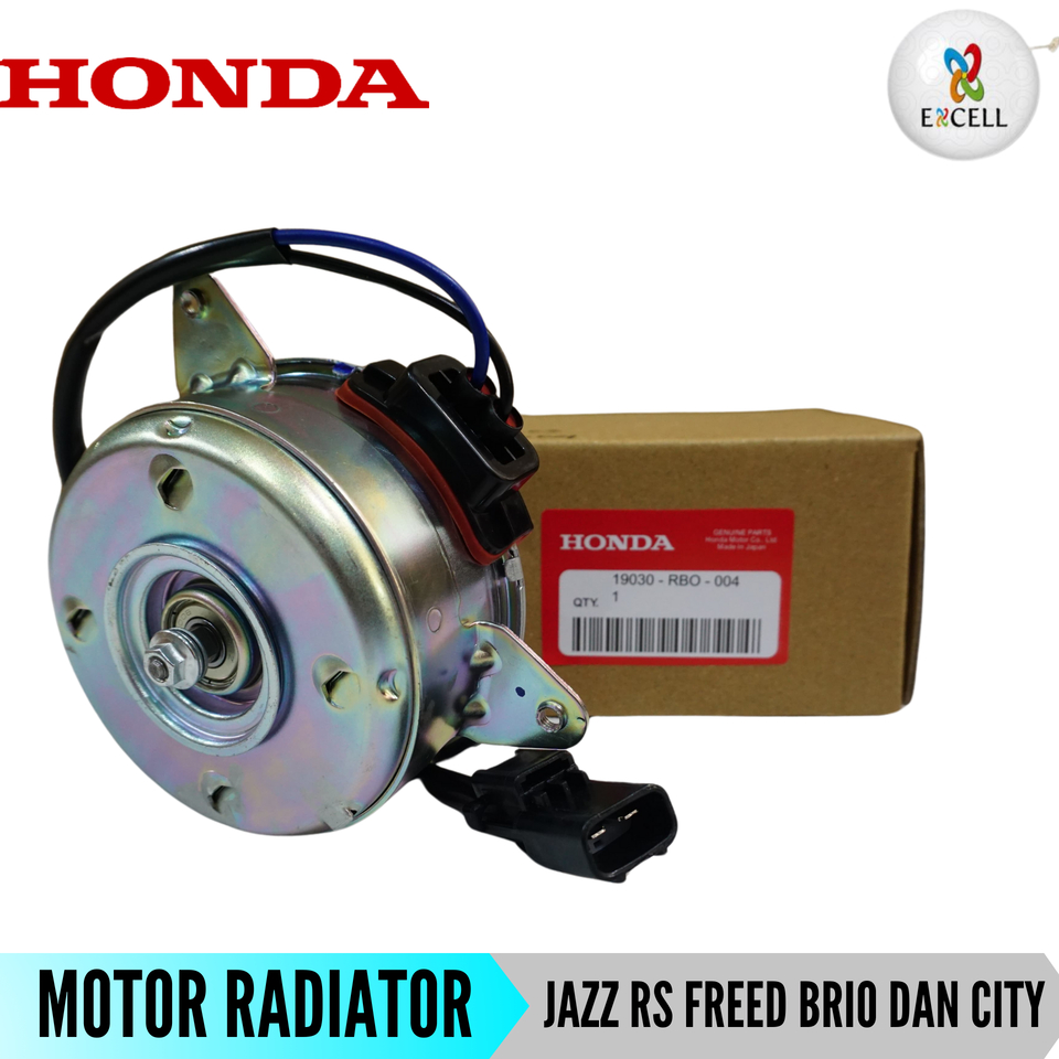 Motor Fan Radiator Condenser Honda All New Jazz Rs ge8 Freed Brio Mobilio and City Mitshuba ...