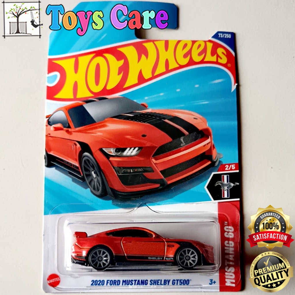 Hot Wheels 2020 Ford Mustang Shelby GT500 Orange Original Mattel ...