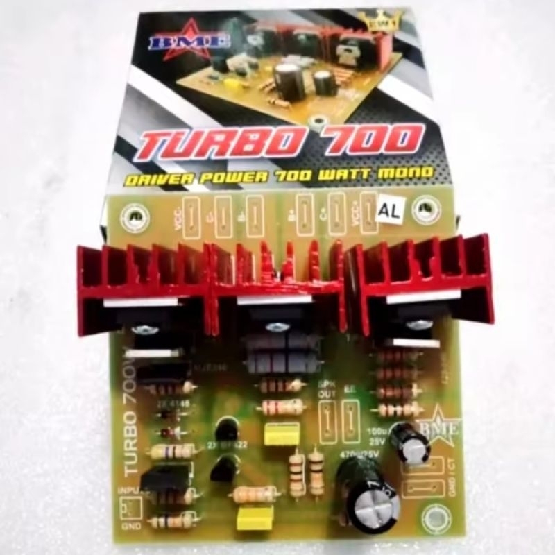 Turbo 700 Watt 700W Power Amplifier Driver by BME | Shopee Malaysia