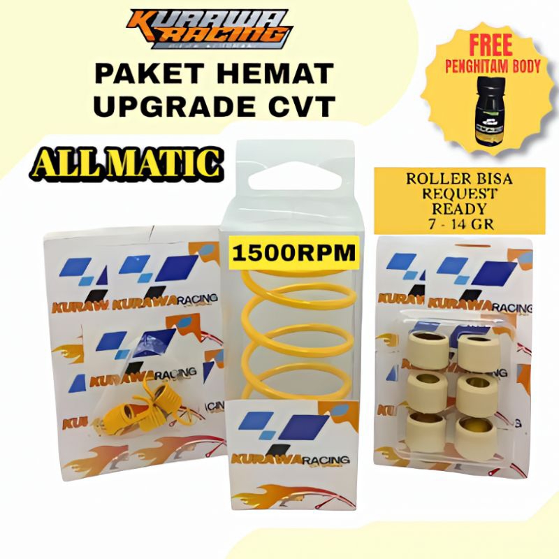 Saving PACKAGE UPGRADE CVT KURAWA RACING ALL MATIC | Cvt CVT CVT CVT ...