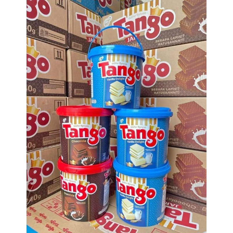 Wafer TANGO JAR 240 GRAM VANILLA CHOCOLATE | Shopee Malaysia