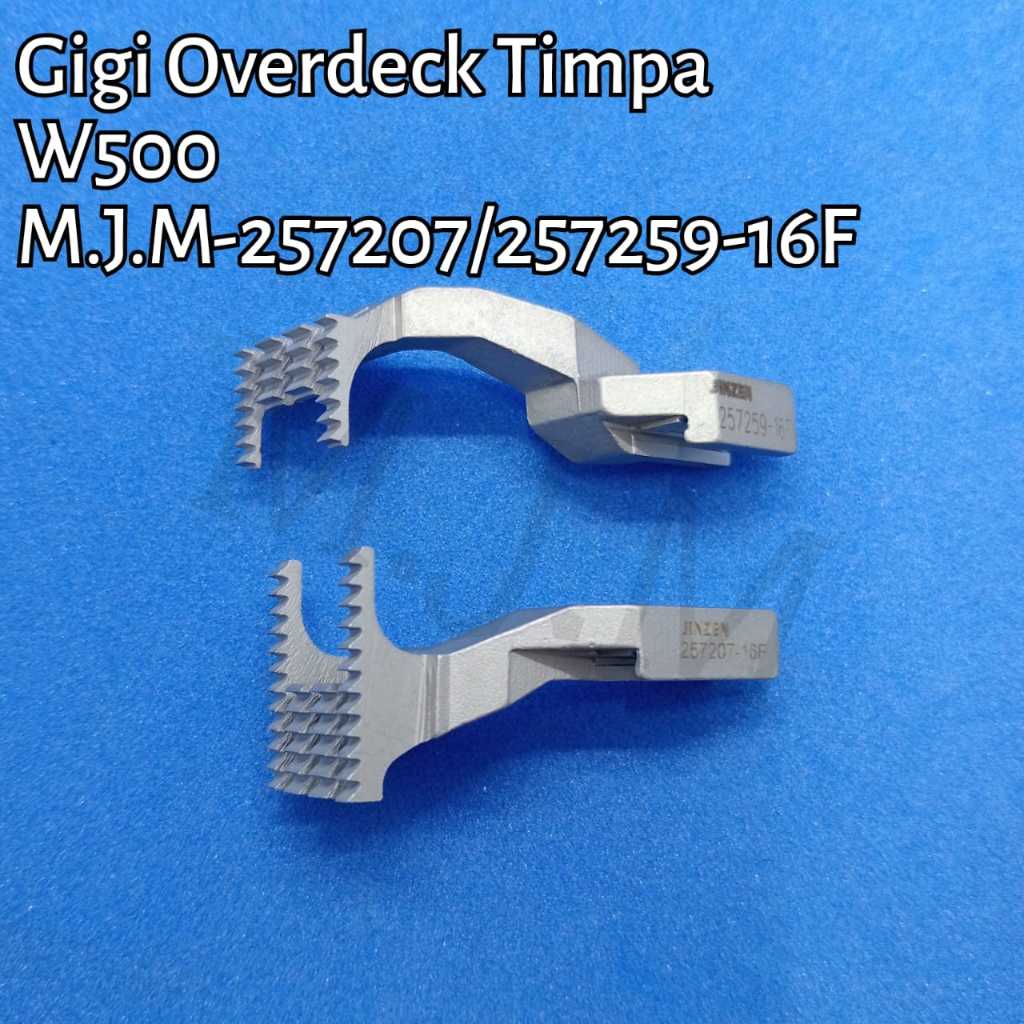 MESIN Feed Dog-Teeth Kamkut Sewing Machine / Overdeck Teeth W500 MJM ...