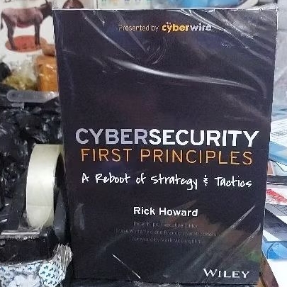 Cybersecurity First Principles A Reboot of Strategy and Tactics book | Shopee Malaysia