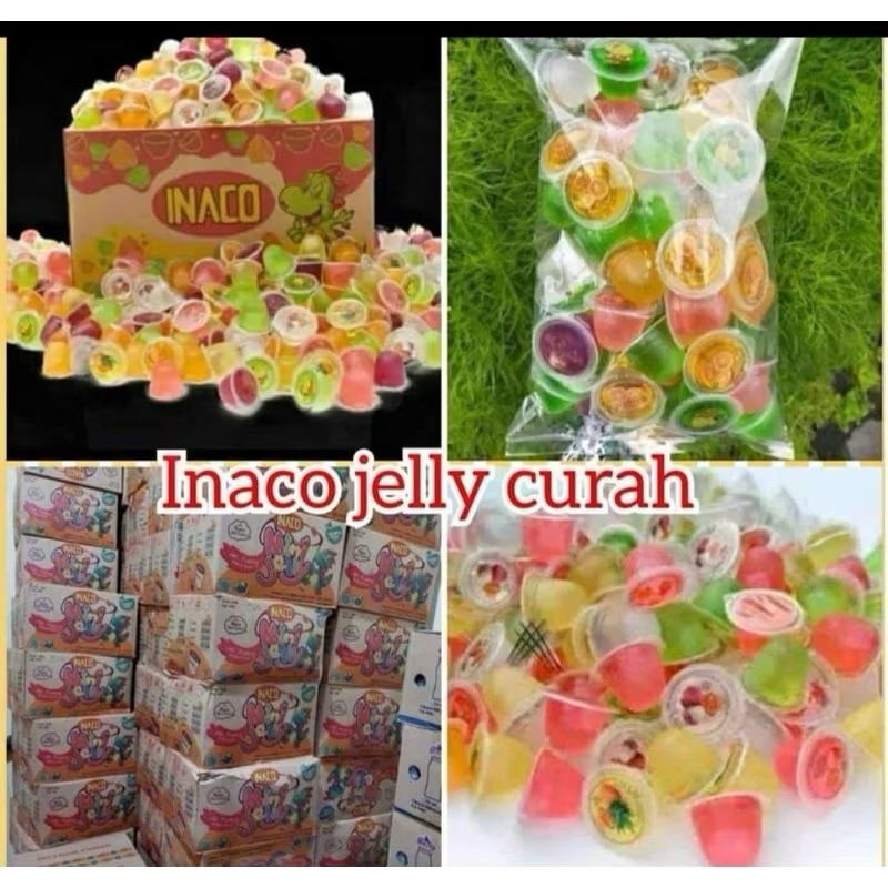 Jelly Inaco 1 Kg Mix Flavor (Exp 2026) | Jelly of Various Flavors with ...
