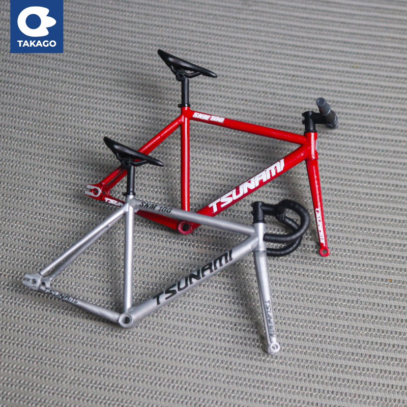 Frame Tsunami Snm 100 Fixie Mini Scale 1:12 By Motoblazter - Rangka ...