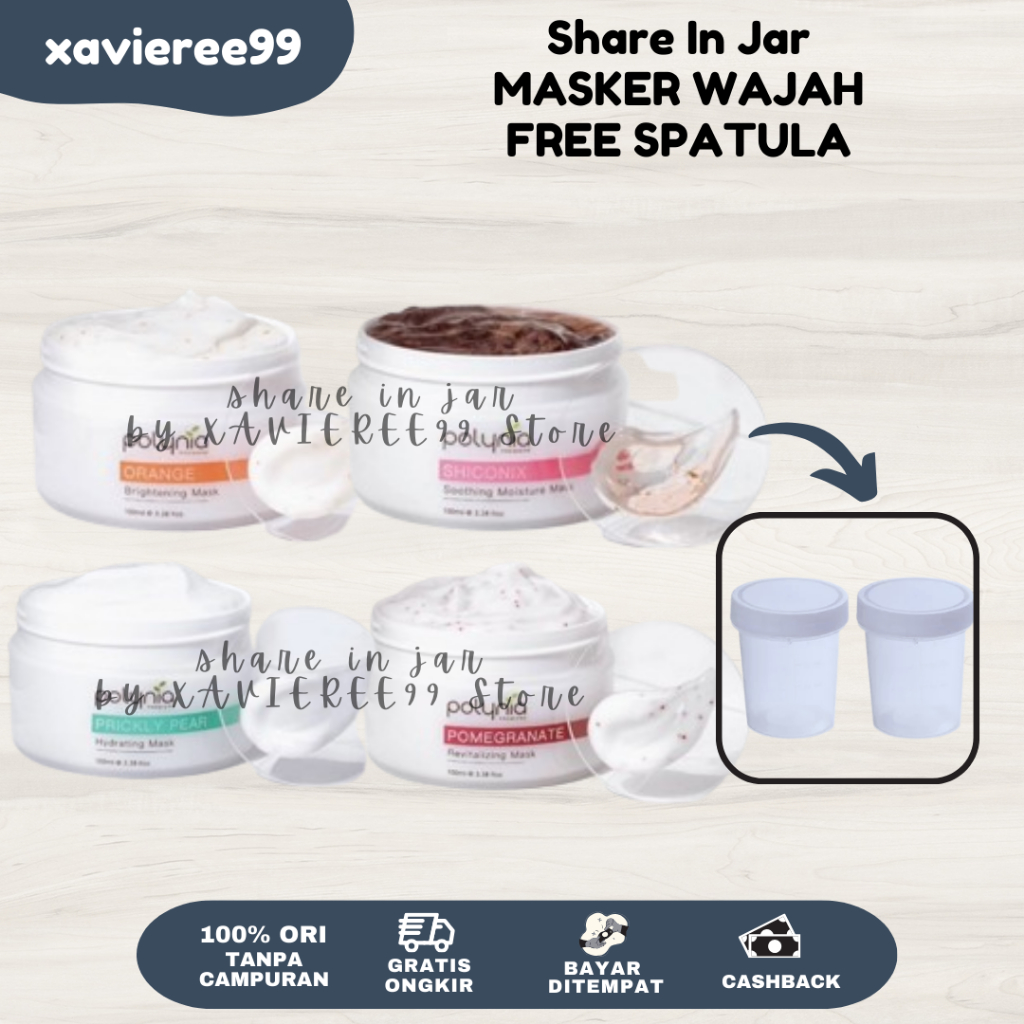 (SHARE In JAR FREE SPATULA) Pomegranate Orange Prickly Pear Shiconix ...