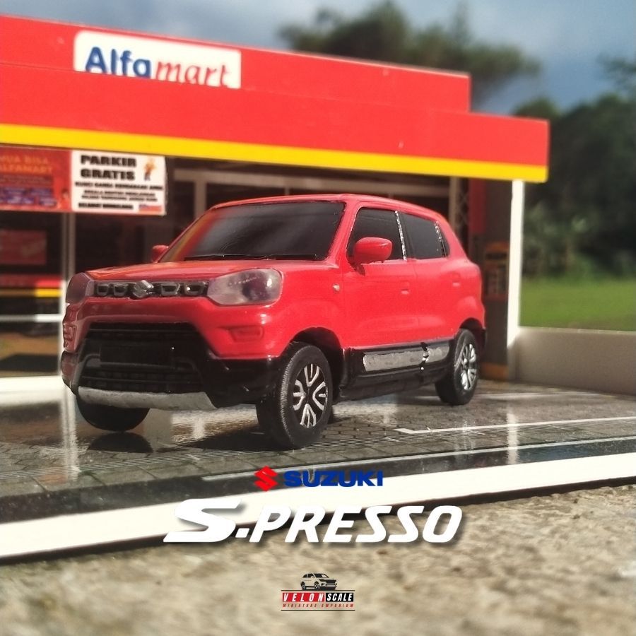 Diecast Miniature Suzuki Spresso 1:43 scale Can customize color and ...
