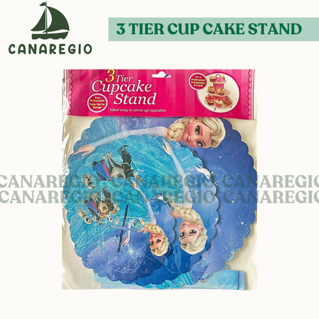 Cake Stand, Cup Cake Stand, Various Frozen Characters | Shopee Malaysia