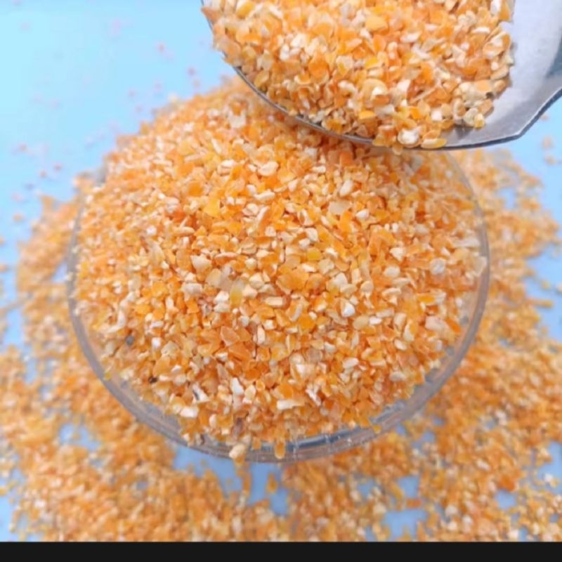 Menir Corn Clean rice feed for poultry chickens birds 10 kg ground ...