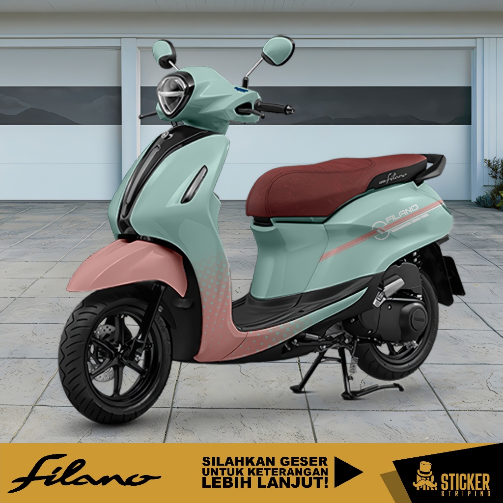 Grand Filano Sticker Decal Full Body Custom Sticker Gradation Line ...