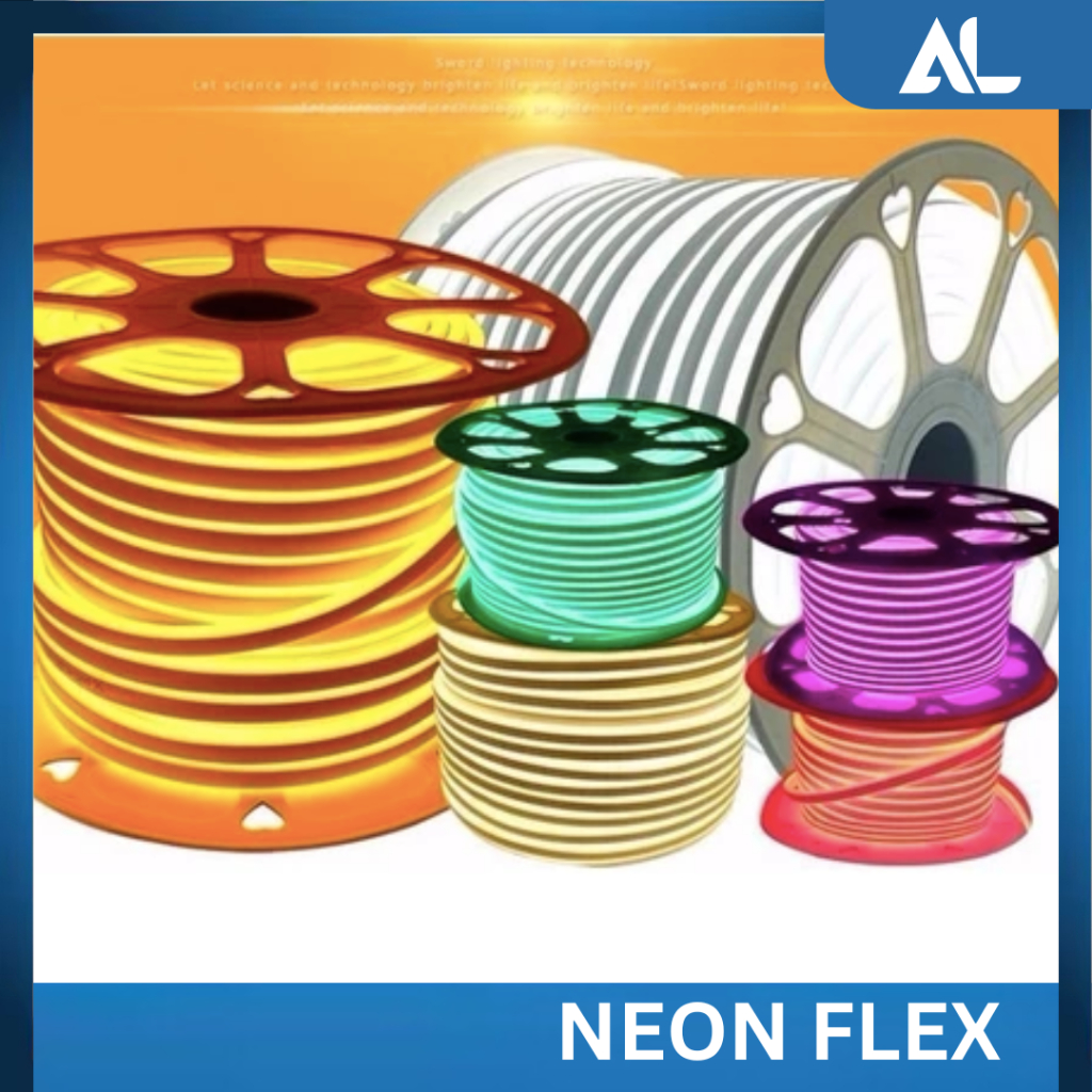 Led NEON FLEX LIGHT 220V 50METERS HOSE FLEXIBLE SIGN STRIP OUTDOOR ...