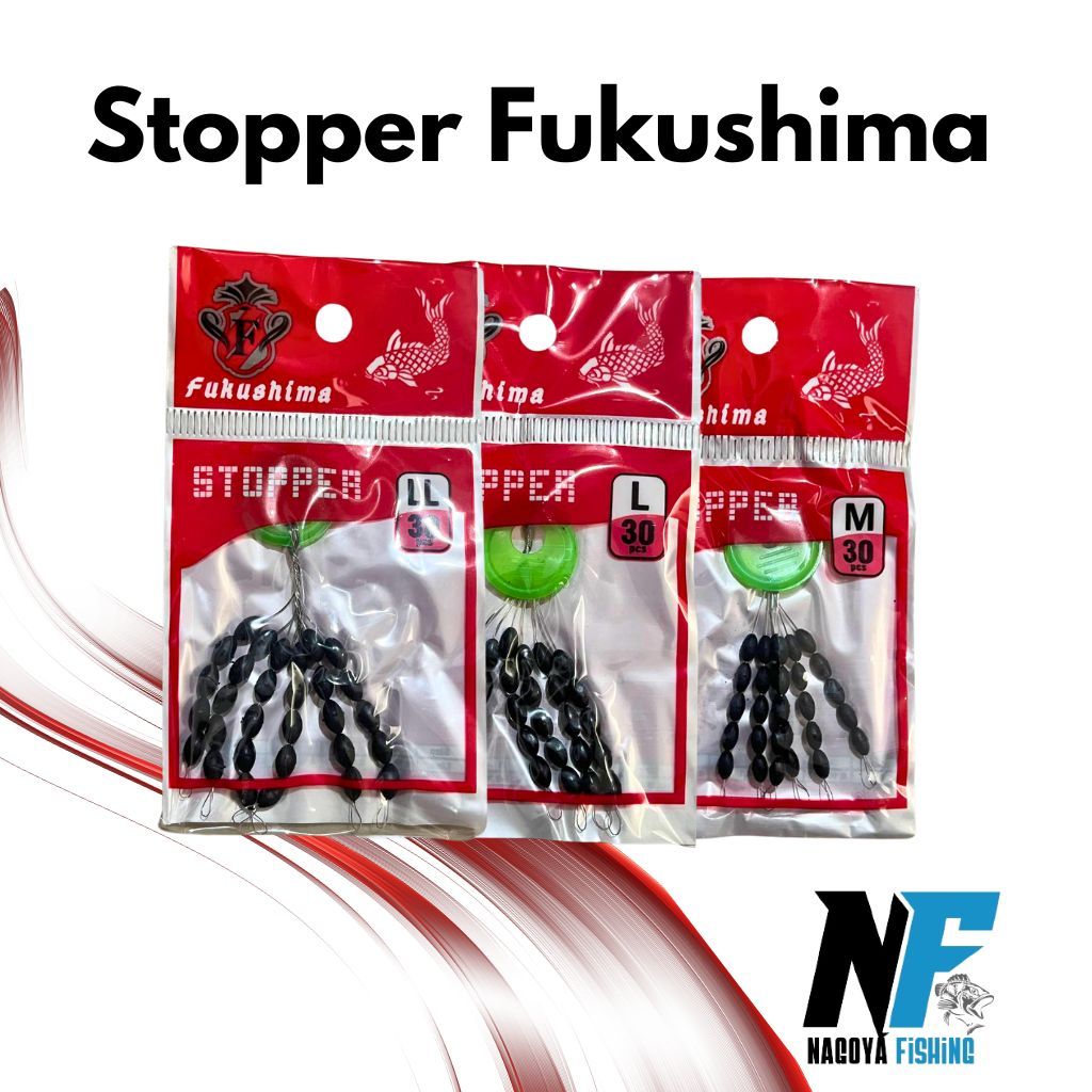 Fukushima Brand Fishing/Fishing Stopper contains 30 pcs | Shopee Malaysia