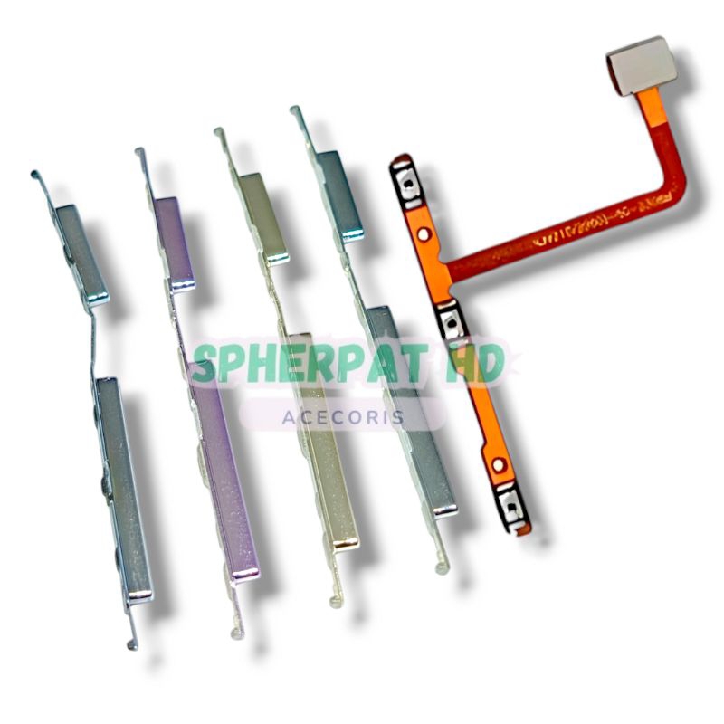 TOMBOL OUTER BUTTON + FLEXIBLE ON OF VOLUME VIVO V21 5G 1SET | Shopee ...