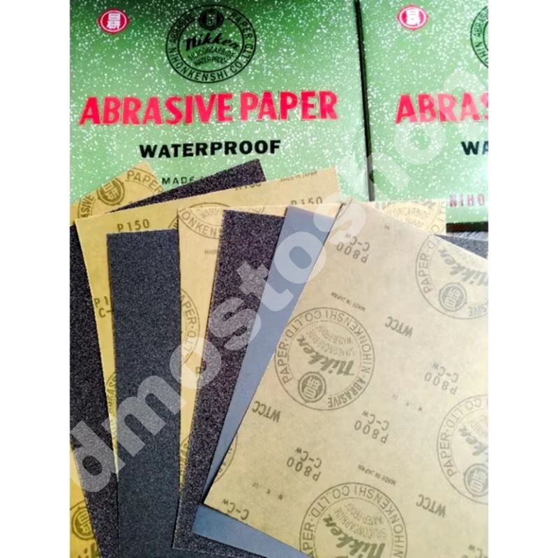 KAYU Nikken sandpaper waterproof sandpaper niken sandpaper nikken ...