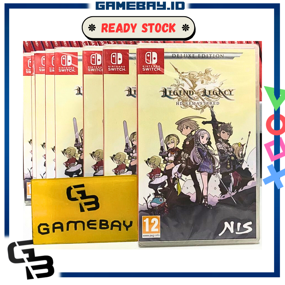 Nintendo Switch The Legend of Legacy HD Remastered - Deluxe Edition ...