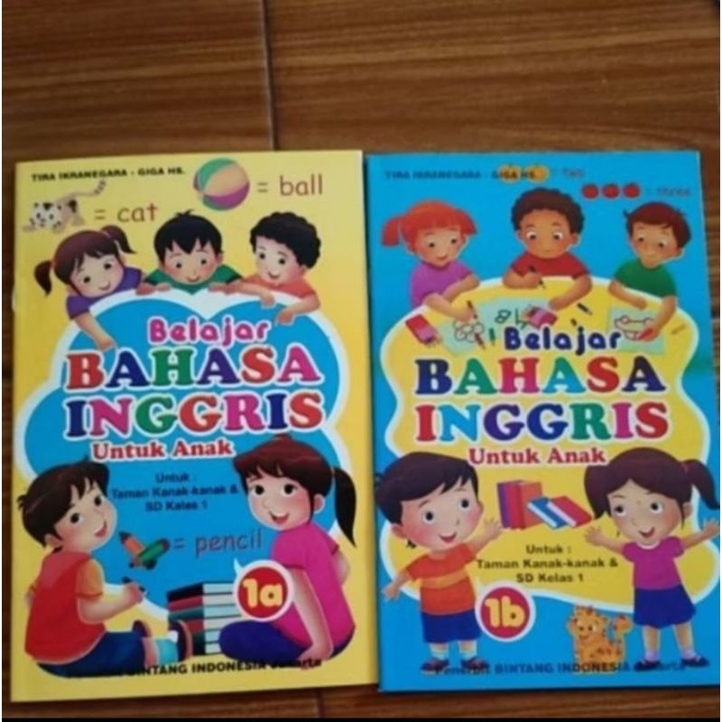English Learning Books Volumes 1A and 1B for Kindergarten and ...