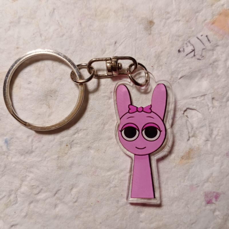 GANTUNGAN Ganci sprunki / keychain sprunki key chain / sprunki pinki ...