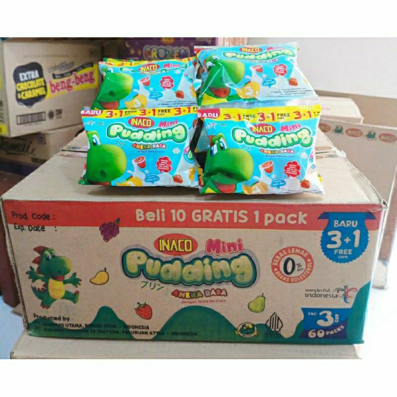 Inaco PUDDING MINI RENCENG | Shopee Malaysia